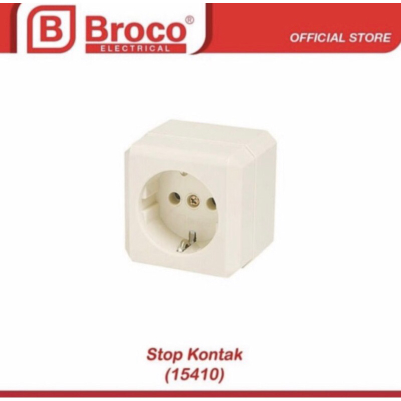 Jual Stop Kontak OB Broco 15410 | Shopee Indonesia