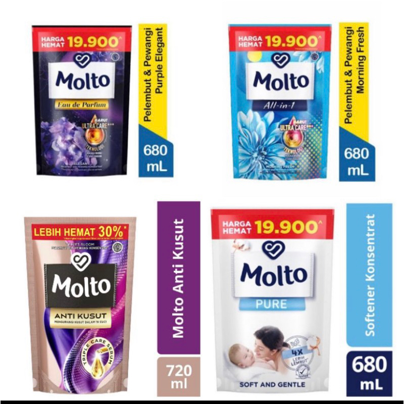 Jual Molto Softener Konsentrat All Varian | Shopee Indonesia