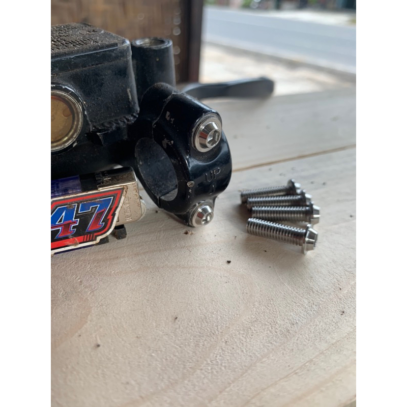 Jual Baut klem master rem Stainless universal | Shopee Indonesia