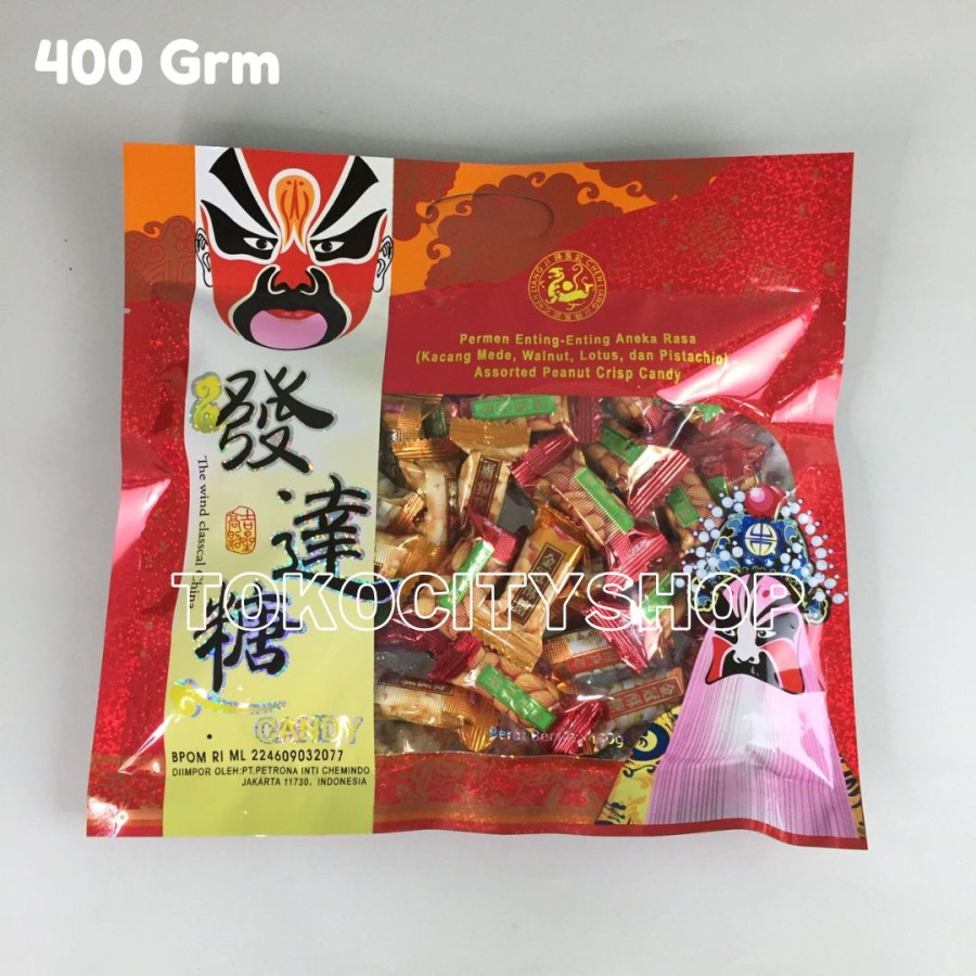 Jual Permen Ting Ting / Permen Kacang Aneka Rasa 400 Gr / Halal ...