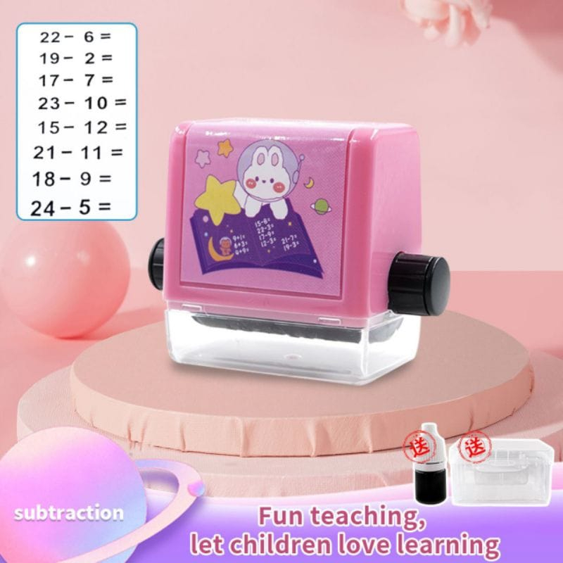 Jual Stempel angka digital 100 rumus stempel matematika mini / alat ...