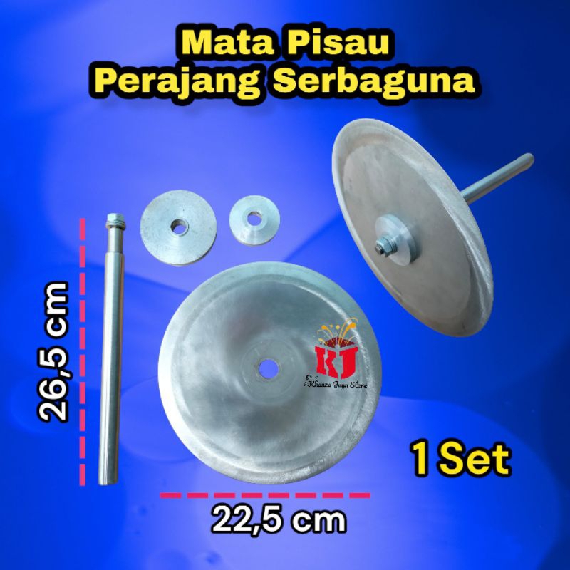 Jual Mata Pisau Rajang Tempe Kedelai Sagu 1set - Alat Pemotong /Iris ...