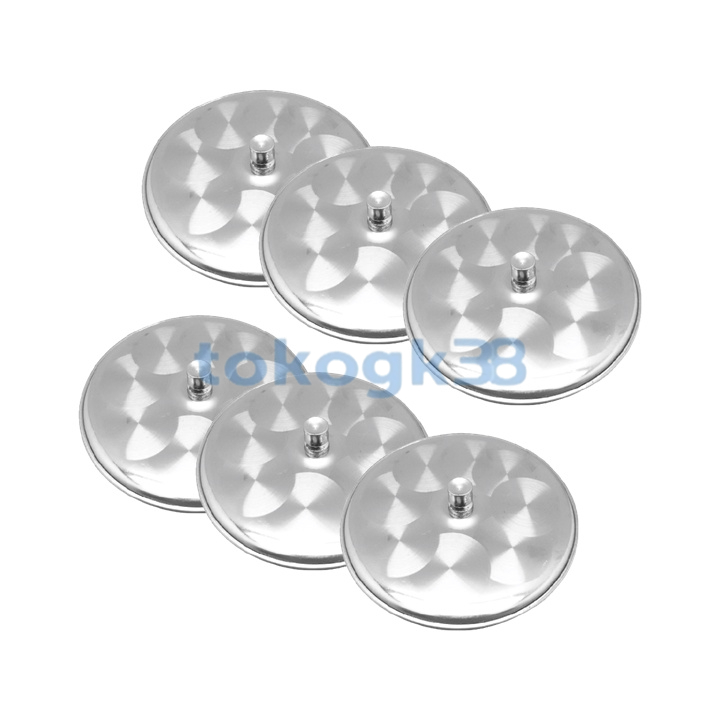 Jual Tutup Gelas Stainless Besar 127 isi 6pcs | Shopee Indonesia
