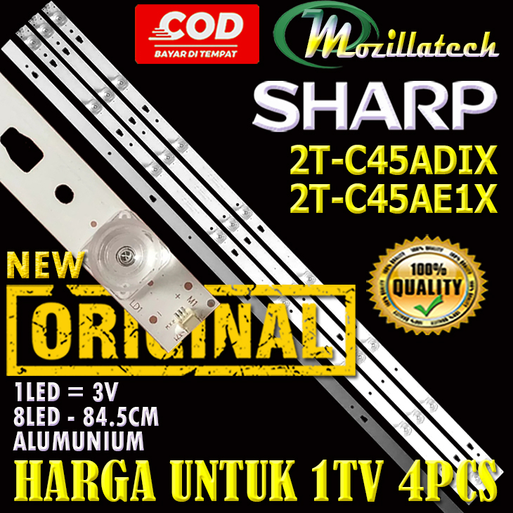 Jual BACKLIGHT SHARP 45 2T-C45AD1X 2T-C45AE1X 2TC45AD1X 2TC45AE1X ...
