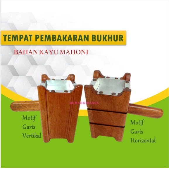 Jual Tempat Bakar Bukhur | Bakar Dupa mabkharah | Bahan Kayu Mahoni ...