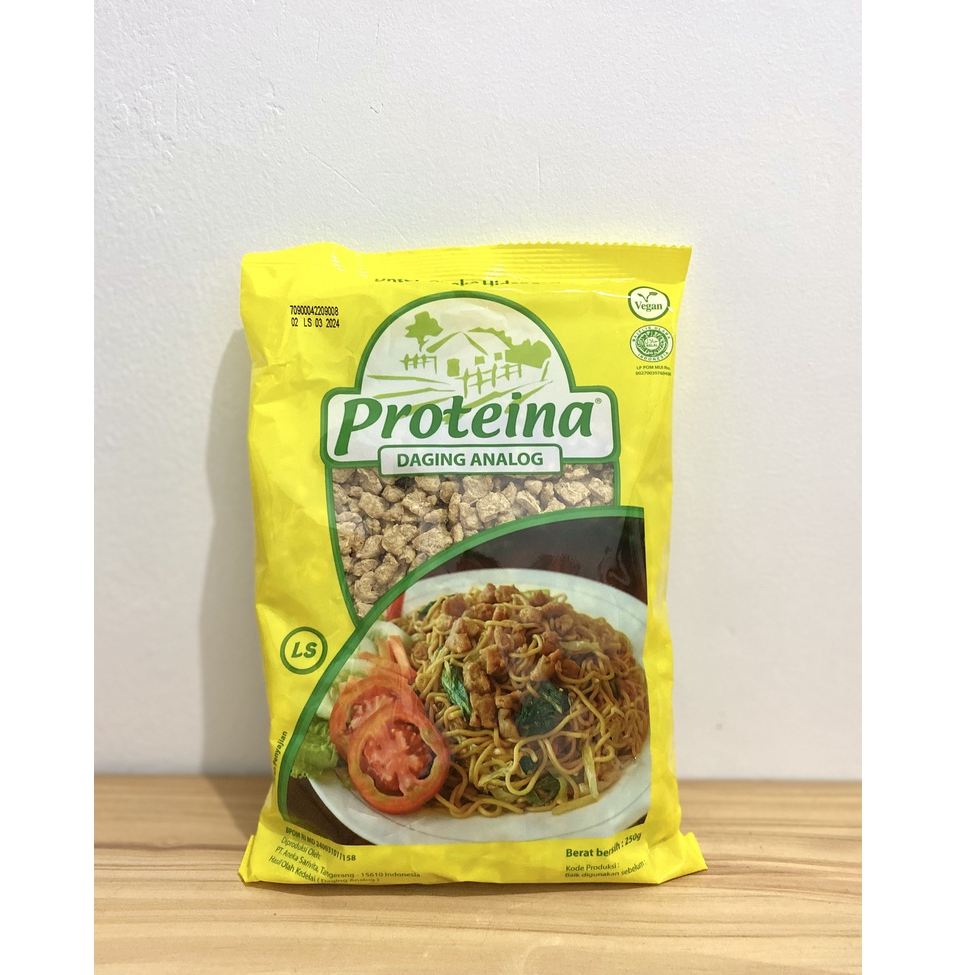 Jual Protena/Proteina/daging nabati/daging vegetarian 250 gr/Plant ...