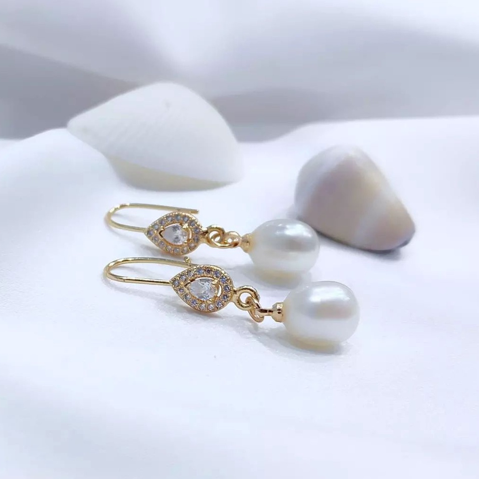 Jual Anting Mutiara Lombok | Giwang Mutiara Asli |Anting Anak |Anting ...
