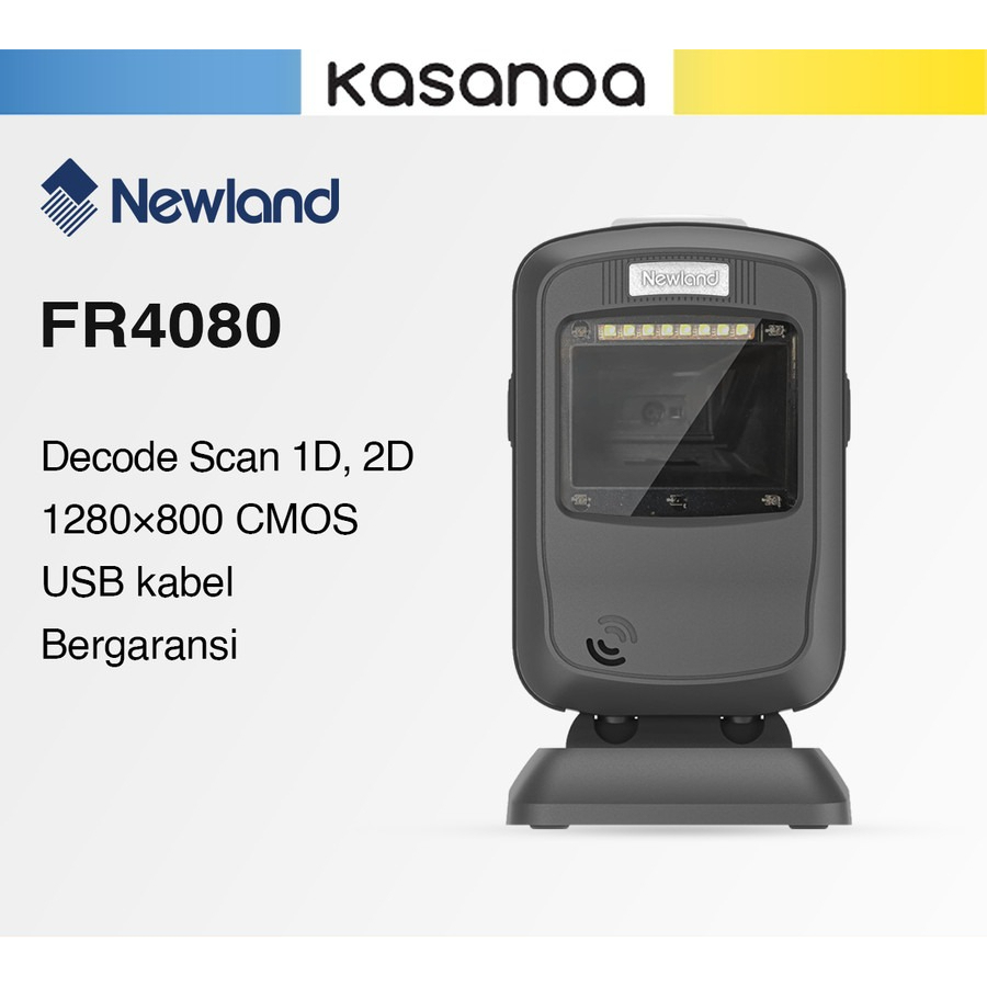 Jual Barcode Scanner Desktop Newland FR4080 1D 2D | Shopee Indonesia