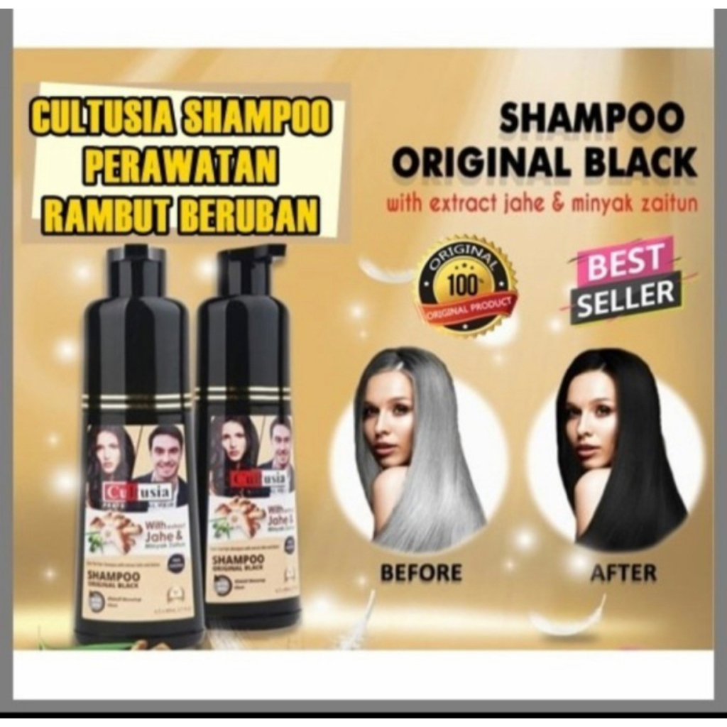 Jual Cultusia Shampoo Penutup Uban 160ml | Shopee Indonesia