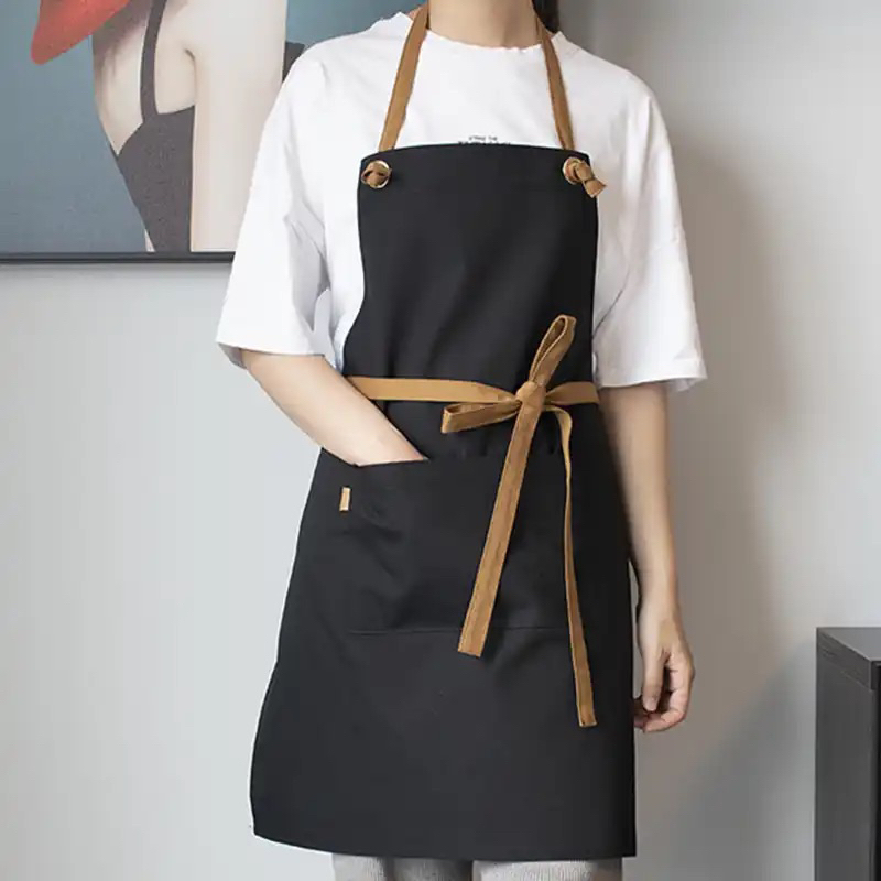 Jual Celemek Masak Waterprof Apron Masak barista Waiters Model Baru ...