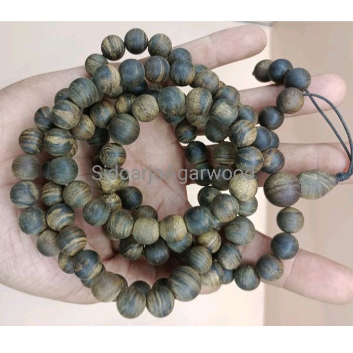 Jual Tasbih Mala Kayu Gaharu Tiger Sink King Exlucive 10mm (108Butir ...