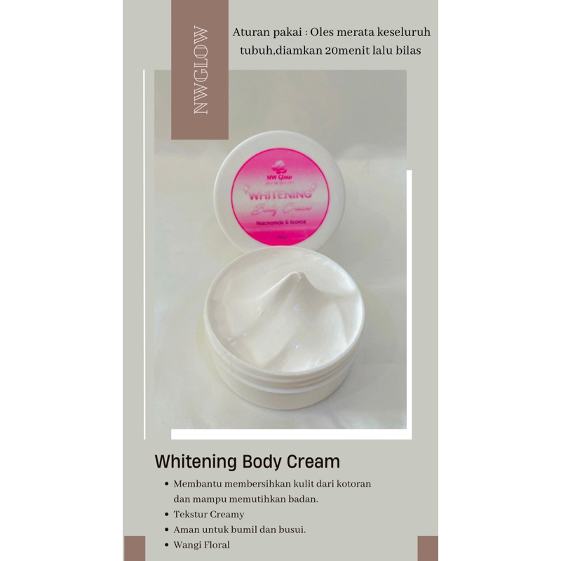 Jual WHITENING BODY CREAM (BLEACHING) | Shopee Indonesia