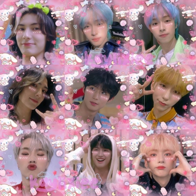 Jual [VOL 1] STICKER MAIL MAILS KOREAN ALA SELLKOR CUTE BOY GROUP BG ...