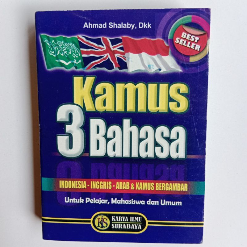 Jual Buku Kamus 3 Bahasa (Indonesia- Inggris- Arab) | Shopee Indonesia