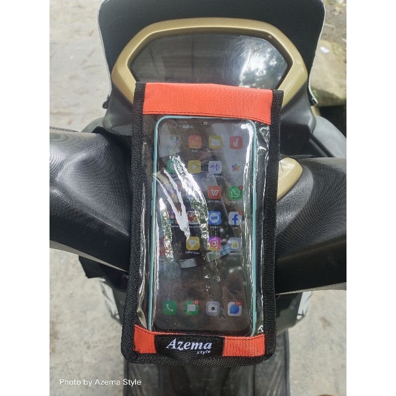 Jual Tas Holder Hp Motor Tas motor waterprof, layar mika Touchscrean, grosir harga termurah ...