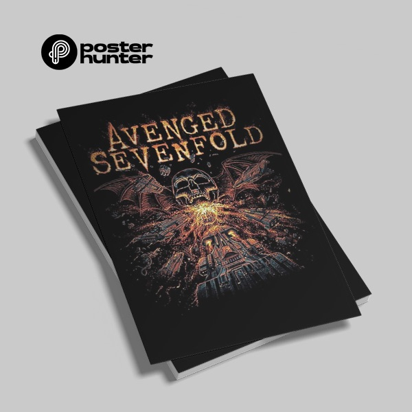 Jual Poster Band AVENGED SEVENFOLD Full | Poster Band A7X | Wallpaper ...