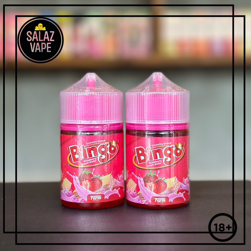 Jual Bingo Strawberry Cream Wafer 60ML | Shopee Indonesia