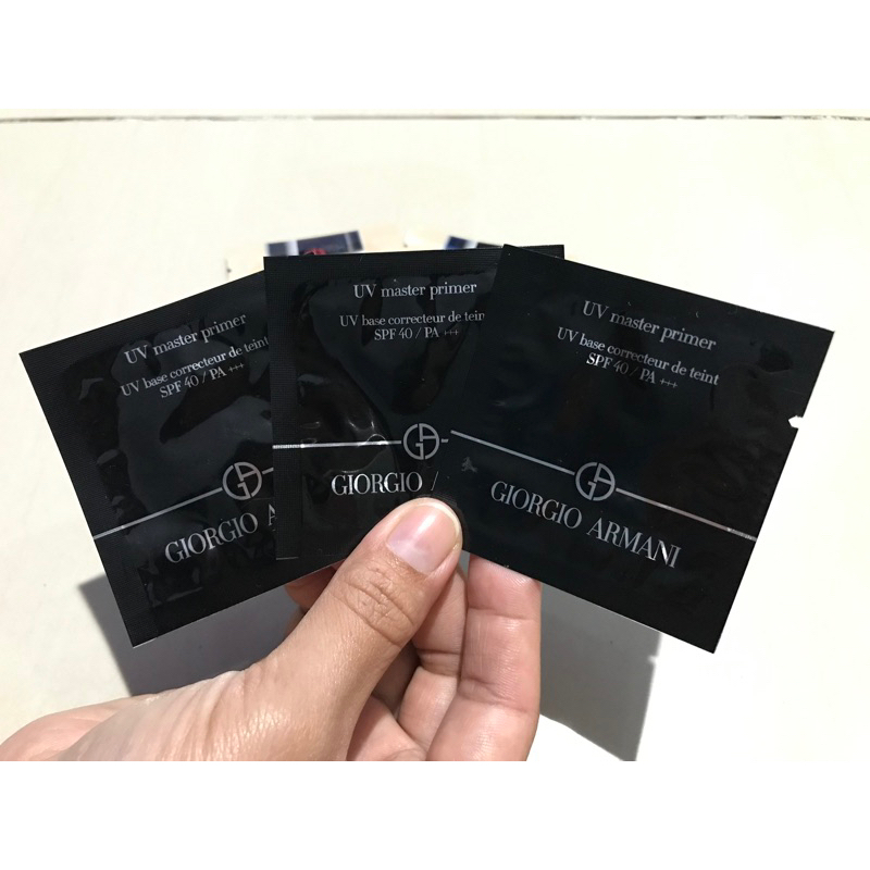 Jual GIORGIO ARMANI UV MASTER PRIMER SPF 40 PA +++ SACHET SIZE | Shopee ...