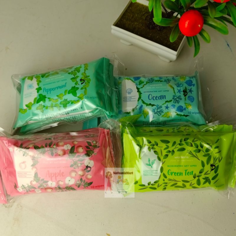Jual Watsons Tissue Basah 1 Bungkus Isi 3pax (1pax isi 10 lembar ...