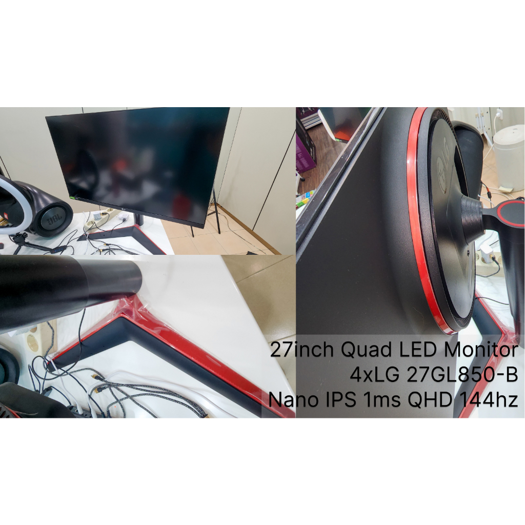 Jual MONITOR LED LG 27GL850-B 27" Nano IPS 1ms QHD 144hz Second/Bekas ...