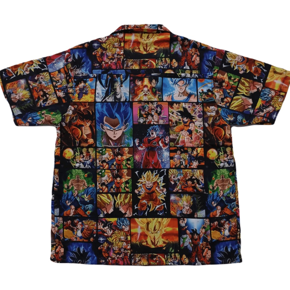 Jual Kemeja Import DRAGON BALL 02 Thailand full print ANIME, kemeja ...