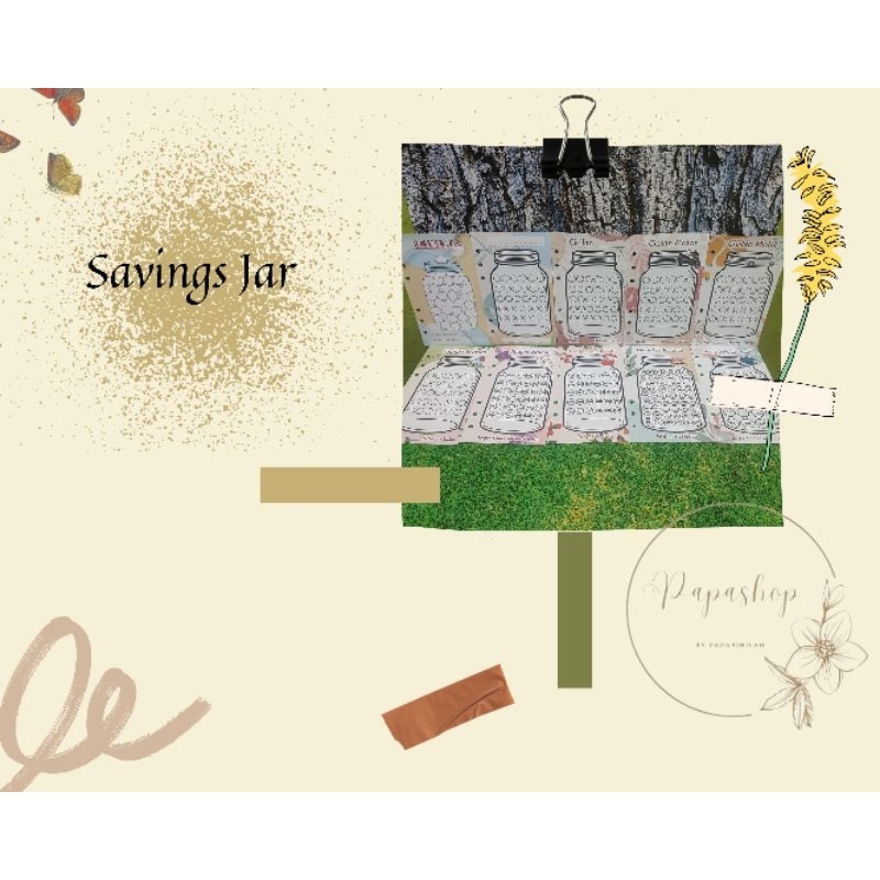 Jual Kertas Binder A6 "Savings Jar" (Harga 1 Lembar) | Shopee Indonesia