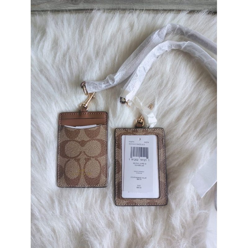 Jual Coach ID Tag Lanyard Original Signature | Shopee Indonesia