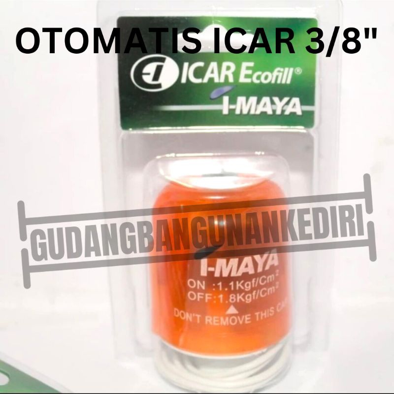 Jual otomatis pompa air icar imaya lubang besar 3/8" | Shopee Indonesia