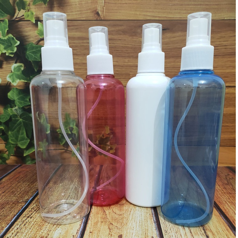Jual BOTOL PET 250 ML /BOTOL PLASTIK KOSONG / SPRAY PUTIH | Shopee ...