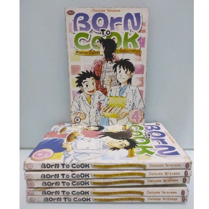 Jual KOMIK BORN TO COOK DAISUKE TERASAWA CABUTAN | Shopee Indonesia
