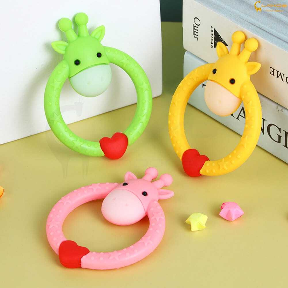 Jual Teether Jerapah Mainan Gigit Bayi BPA FREE Baby Grow | Shopee ...