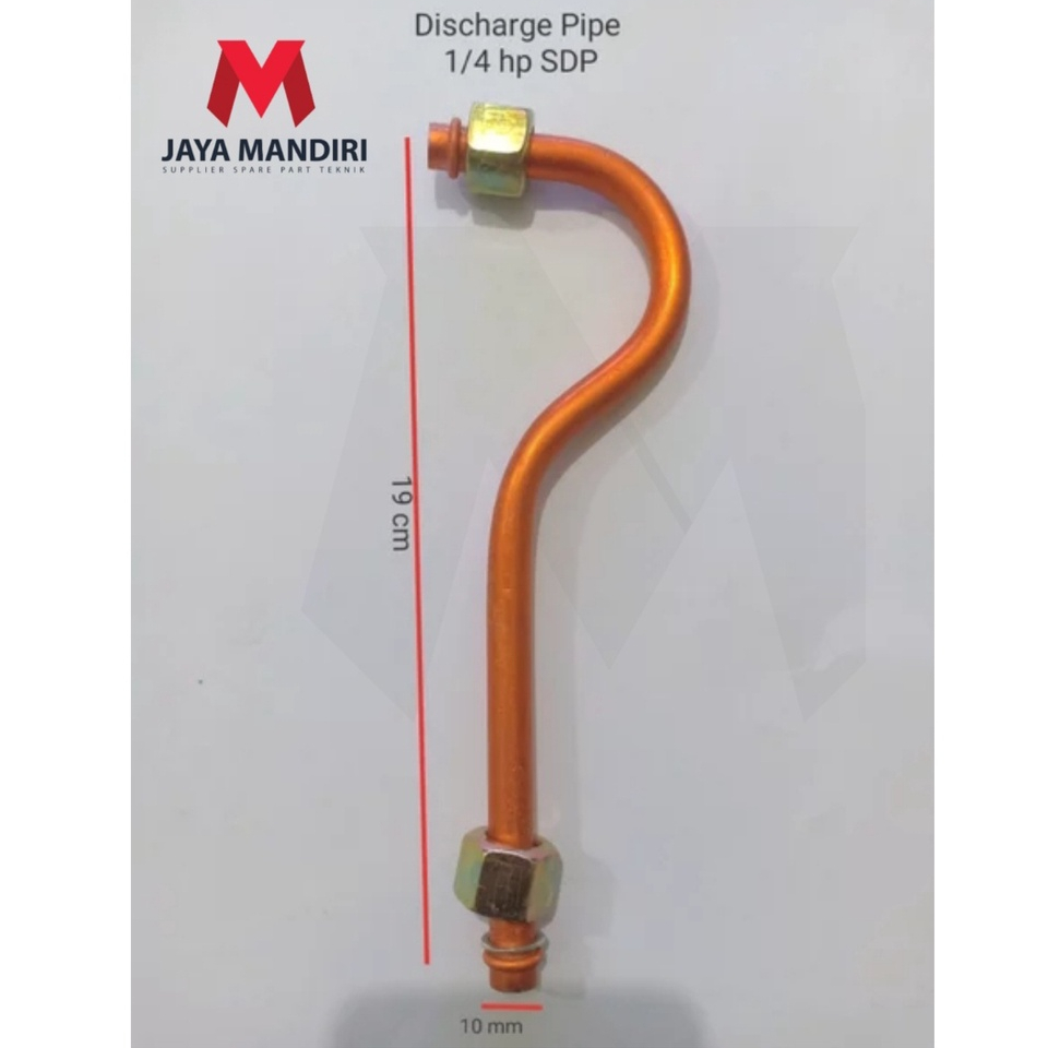 Jual Pipa Discharge Kompresor SDP 1/4 hp Atau Pipa Tanda Tanya | Shopee ...
