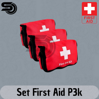Jual P3K Set Lengkap First Aid Tas Kotak Obat Mini Pouch ...
