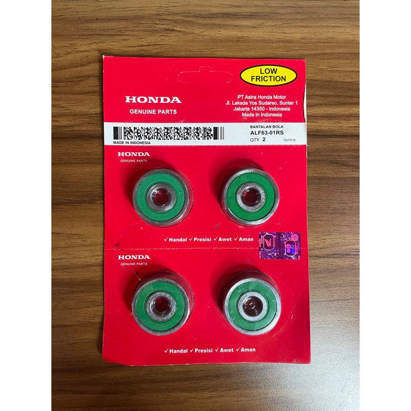 Jual Bearing Press Roda Belakang 6301 Motor Honda Supra X 125 Grand Dll ...