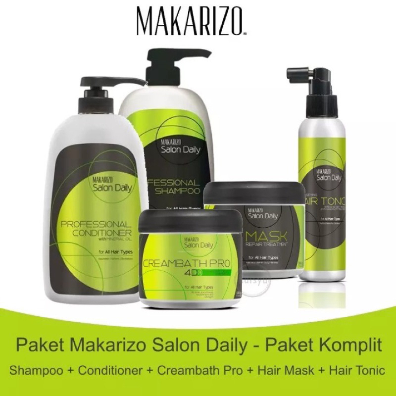 Jual MAKARIZO PROFESSIONAL SALON DAILY SERIES | Shopee Indonesia