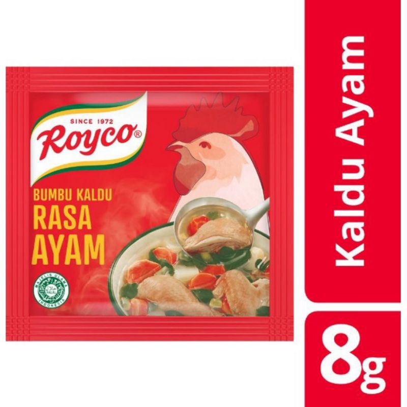 Jual ROYCO BUMBU KALDU RASA AYAM & RASA SAPI 8g | Shopee Indonesia