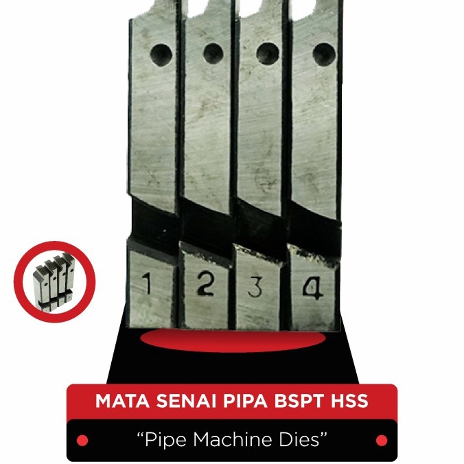 Jual Mata Senai Pipa Ridgid BSPT HSS 1/2 - 3/4" | Shopee Indonesia