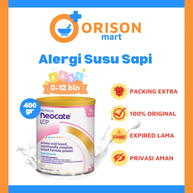 Jual NEOCATE LCP 400GR (0-12 BLN) | Shopee Indonesia