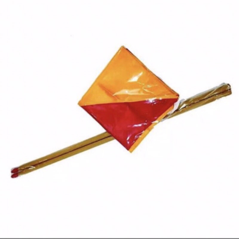 Jual Bendera Semaphore Semapur Semaphor plus stik dua pasang dan ...