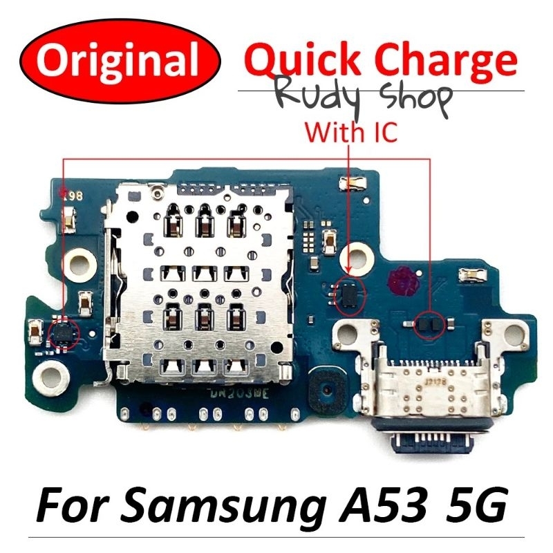 Jual Konektor Charger Samsung A53 5G Original USB Papan Cas Mic Pcb ...