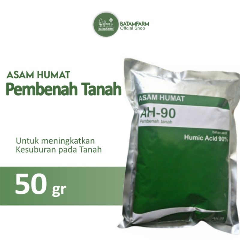 Jual Asam Humat AH 90 / Humid Acid / Pembenah Tanah | Shopee Indonesia