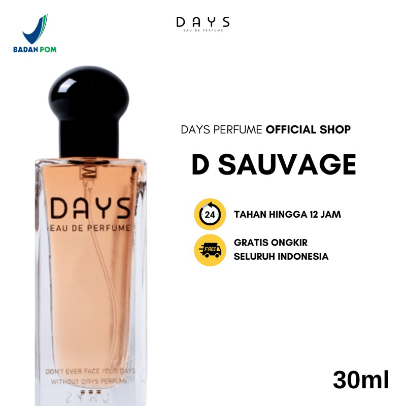 Jual DAYS PARFUM SAUVAGE / DAYS PARFUME ORIGINAL | Shopee Indonesia