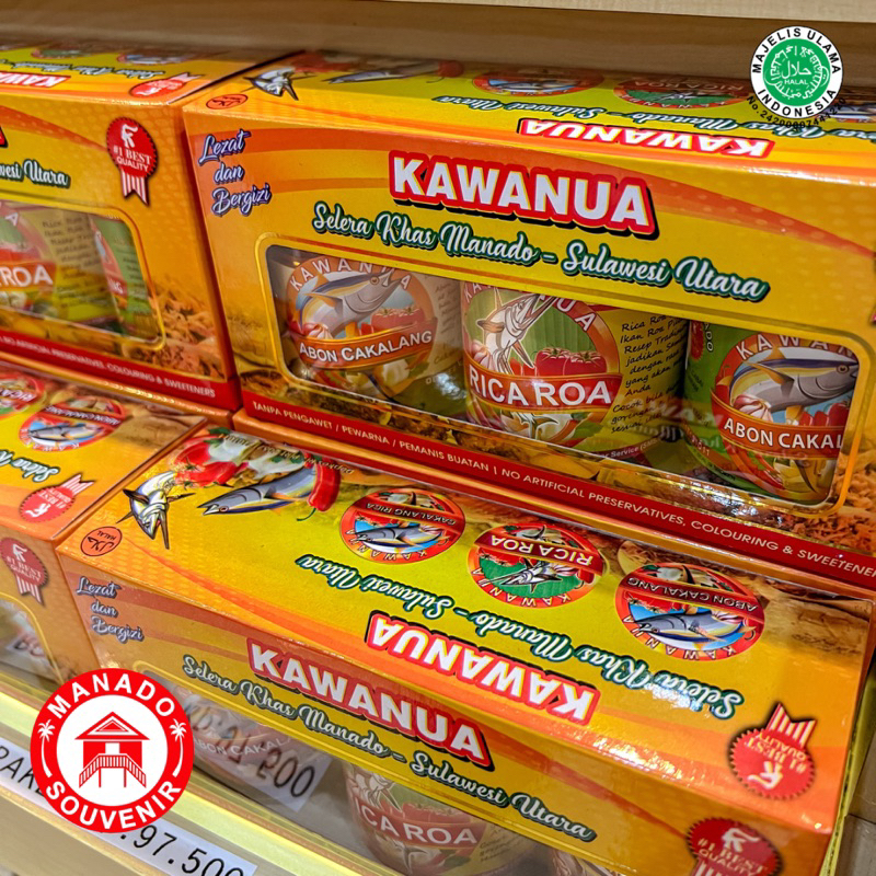 Jual ANEKA VARIAN Abon Cakalang & Rica Roa Kawanua Asli Manado / Minahasa | Shopee Indonesia