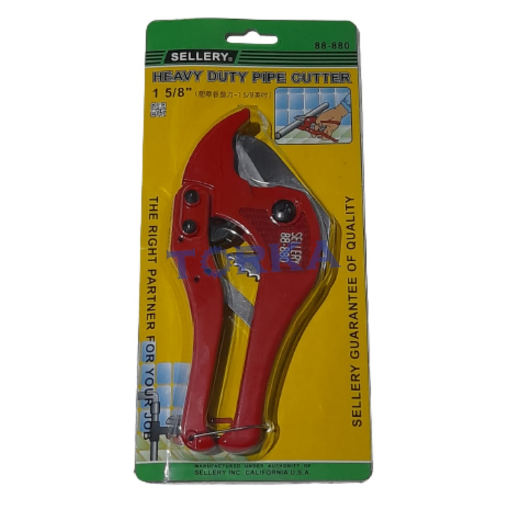 Jual Tang Potong Pipa Pvc Heavy Duty Pipe Cutter Sellery 88-880 (1.5/8 ...