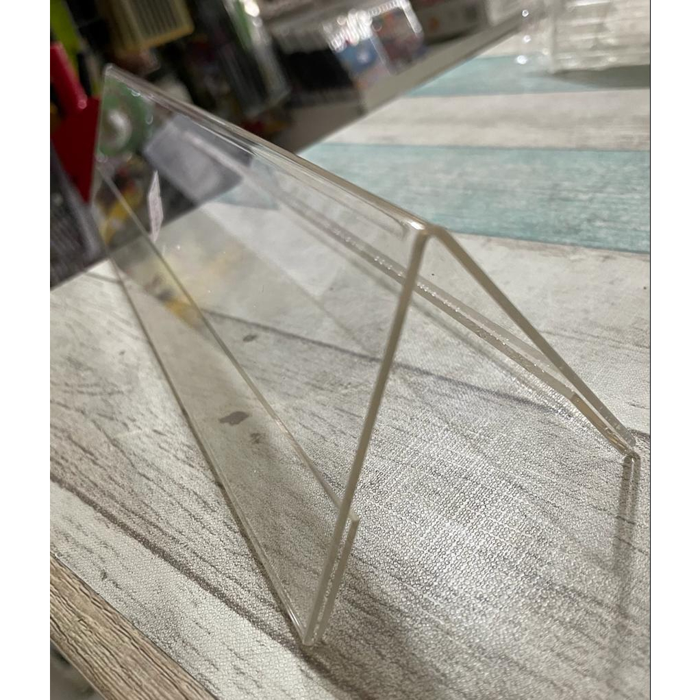 Jual PAPAN NAMA MEJA 7x30 CM AKRILIK 2 SISI ACRYLIC NAME PLATE TAG ...