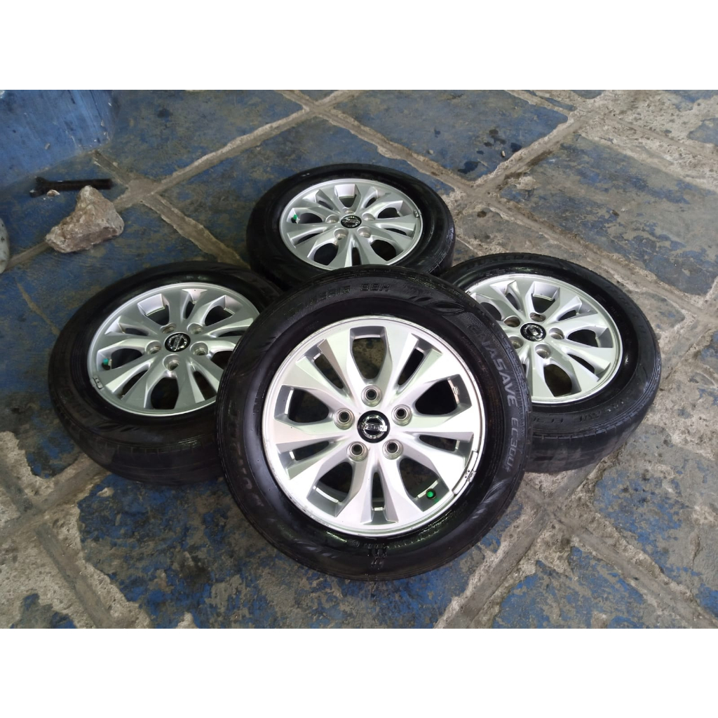 Jual velg seken livina ing 15x5 lubang 5x114 seken bekas murah grand ...