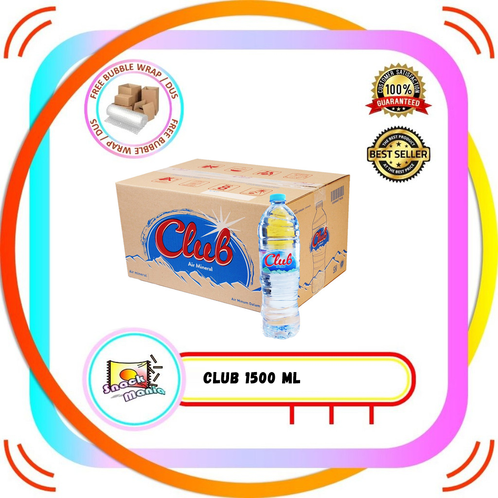 Jual Club Air Mineral 1500 ml DUS 12 Pcs | Shopee Indonesia