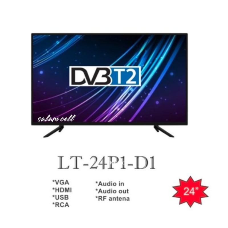 Jual TV LED 24Inch IKEDO LT-24H1U Full HD Display Original Garansi ...