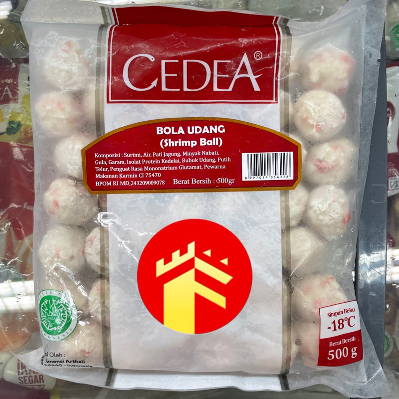 Jual Cedea Bola Udang Baso Udang 500 Gram Shrimp Ball 500 Gr Shopee