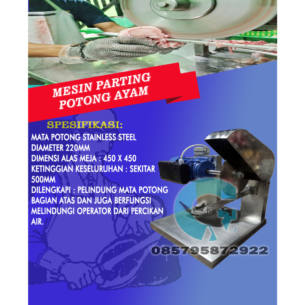 Jual Mesin Parting Ayam , Mesin Potong Ayam (READY STOCK) | Shopee ...